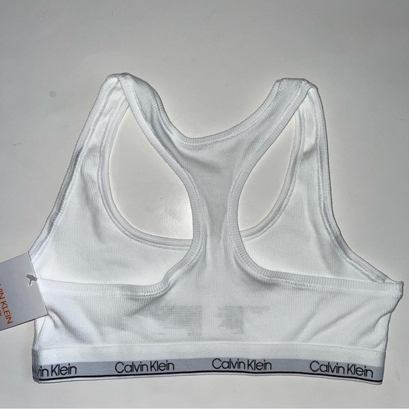 Calvin Klein | Other | Calvin Klein Modern Cotton Racerback Bralette ...